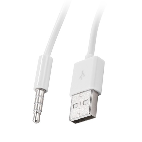 3.5mm Stecker Audio AUX zu USB 2.0 Stecker Adapter Ladekabel 1M ...