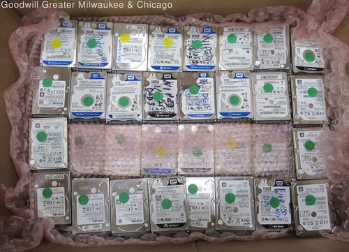 Lot 153 Hard Disk Drives HDD 2.5" Laptop Mixed Size 160GB-750GB READ | eBay