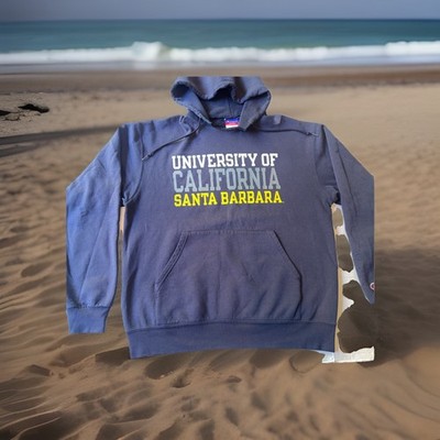 UCSB UC Santa Barbara Gauchos Logo Champion Sweatshirt Hoodie Large ...