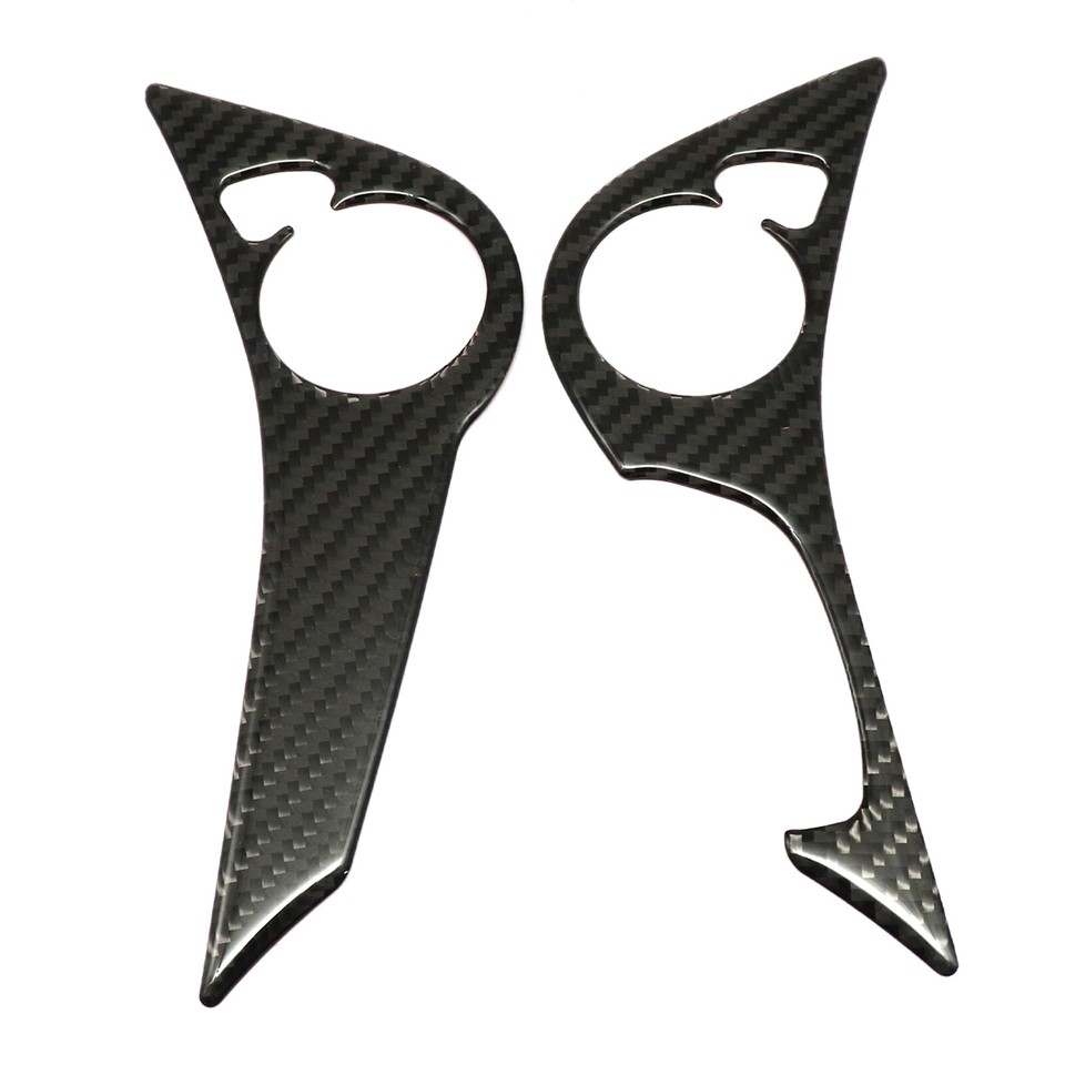 Carbon Fiber Steering Wheel Button Cover Trim For Honda Accord 2013-17 ...