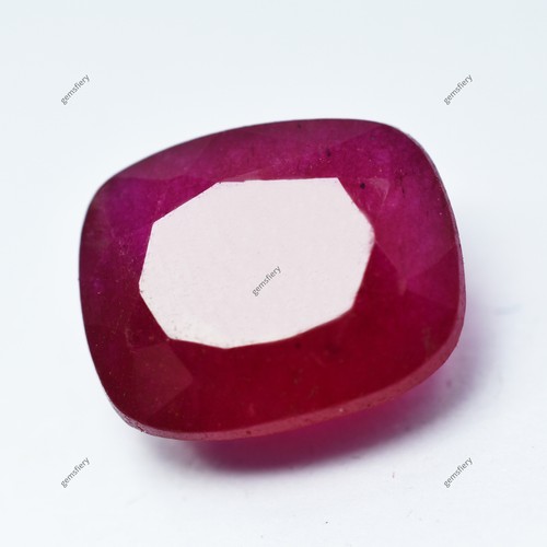 8.15 Ct Cushion Cut Red Ruby Natural CERTIFIED Loose Gemstone Stunning ...