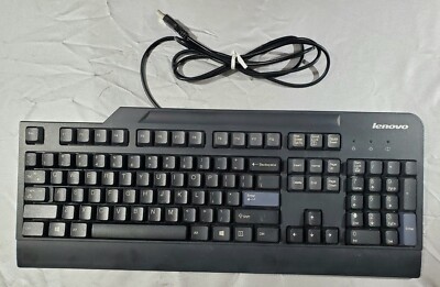 Lenovo KB1021 Computer USB Black Keyboard 54Y9400 | eBay