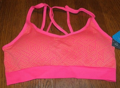 XXL Pink Women Fitness Yoga Sport Bra Workout Tank Top Seamless ...