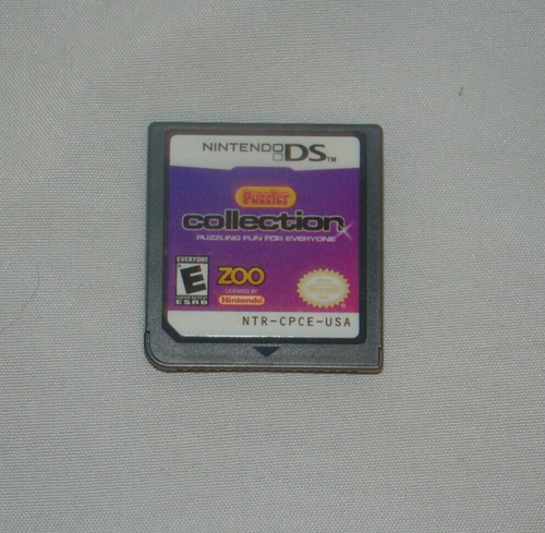 Nintendo DS Puzzler Collection game cartridge only, tested, working ...
