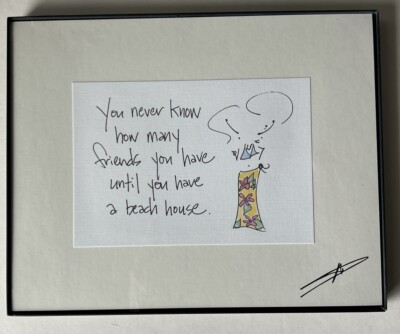 Mary Phillips designs “You Never Know How Many Friends You Have Until ...