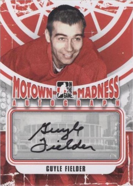 2012-13 In the Game Motown Madness - Autographs #A-GF Guyle Fielder (AU ...