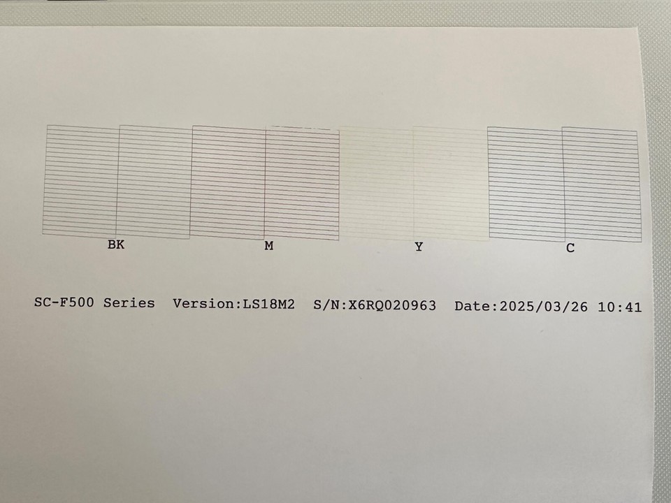 Epson SC-F570 Sublimation Printer, 24" Large format dye sub Lightly ...