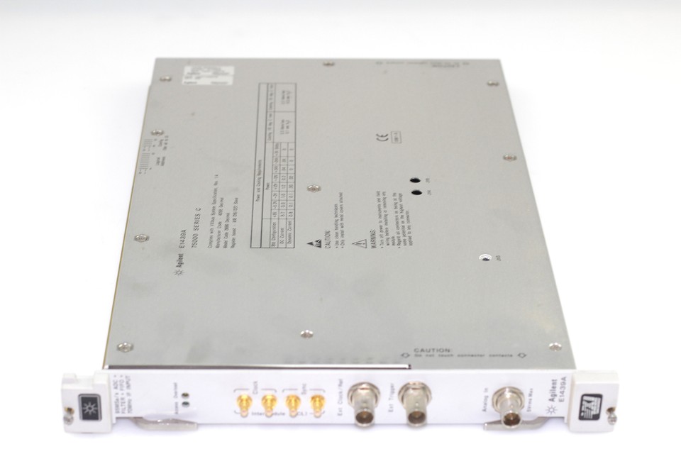 Agilent VXI E1439A 95MSa/S ADC + Filter + FIFO + 70MHz IF Input opt:288 ...