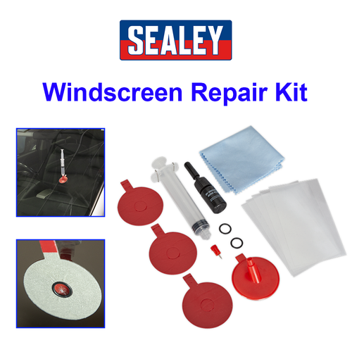 Sealey SCS901 Windscreen Repair Kit Stone Chips Cracks | eBay UK