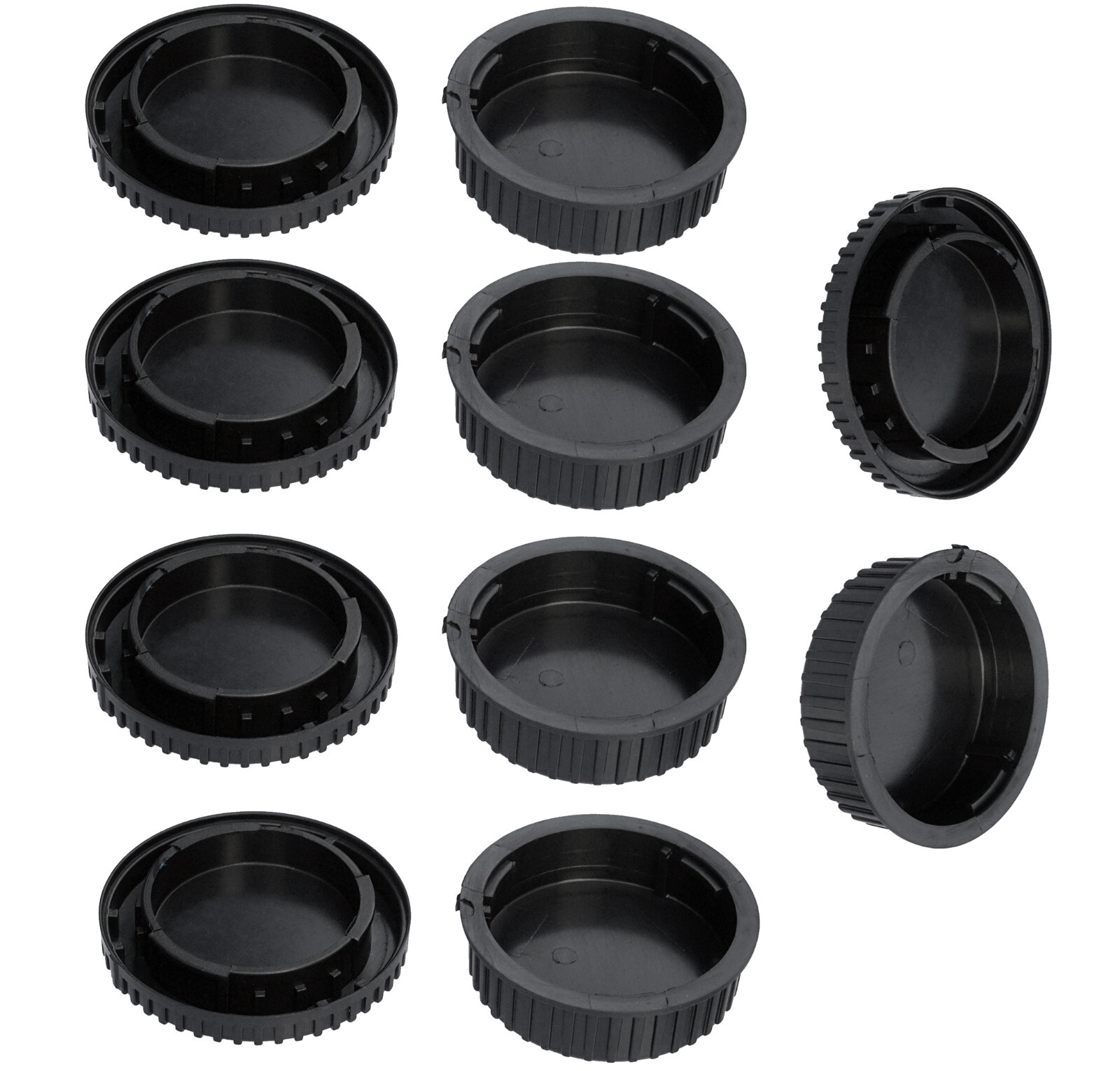 (5 Pcs) Rear Lens Covers Camera Body Caps Nikon DSLR D3400 D3300 D3200 ...