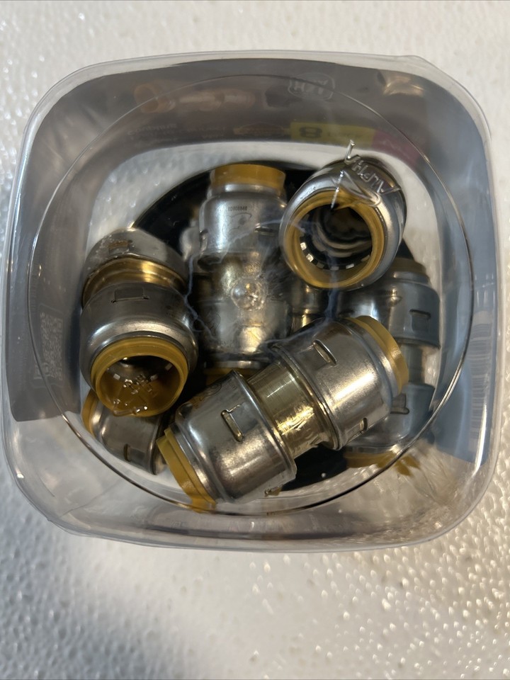 8 pack ~ Shark Bite/SharkBite MAX 1/2 inch Couplings/Couplers | eBay