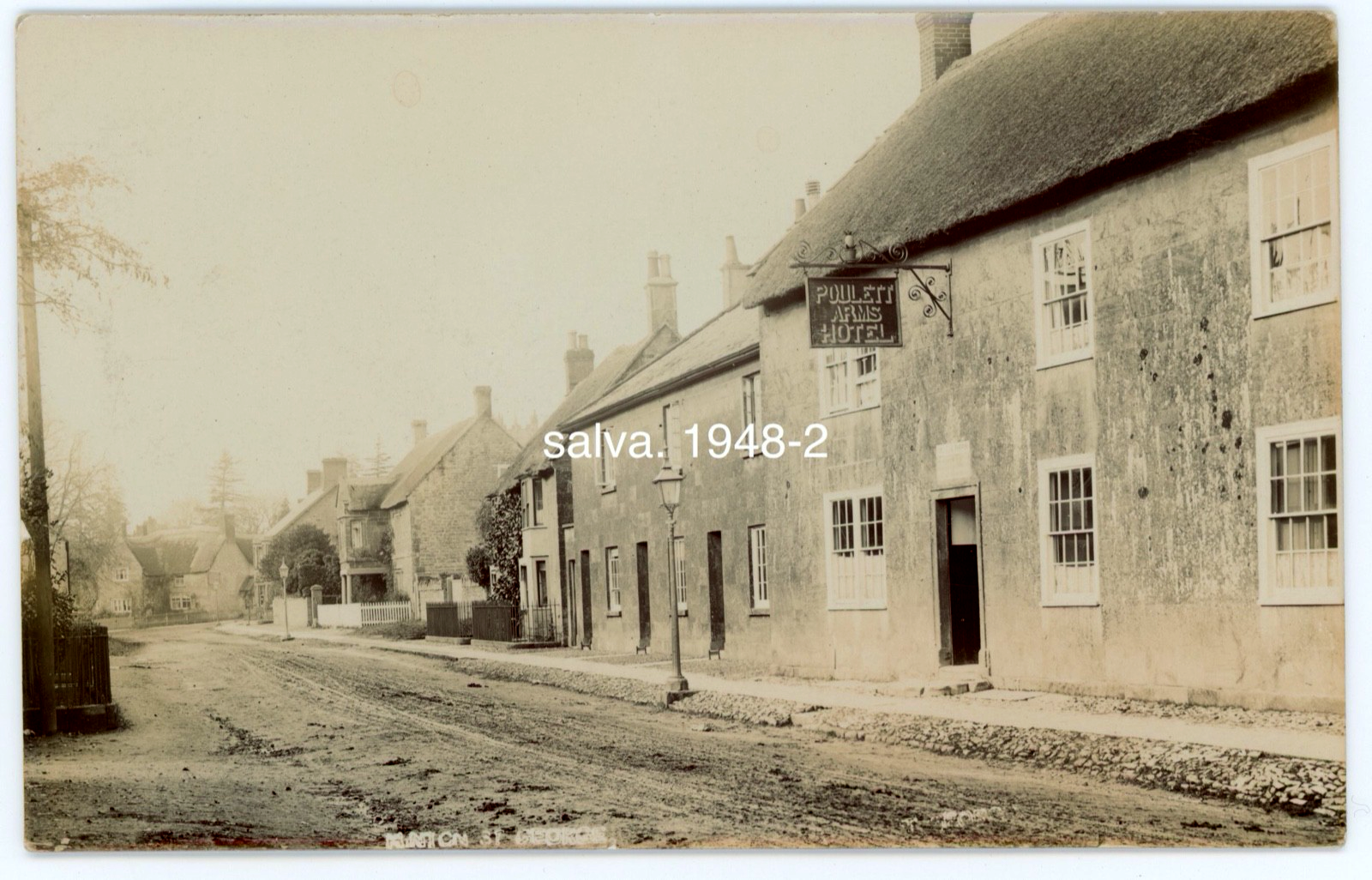 Vintage Postcard, Denton st George, poulett arms | eBay UK