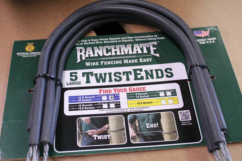 Ranchmate Insulated TwistEnd Wire Fencing L (5 ct) Blue (18 barbed or ...