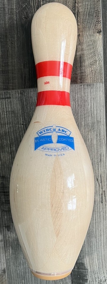 AMF Amflite II 2 300 Award WIBC ABC Wooden Bowling Pin Trophy | eBay