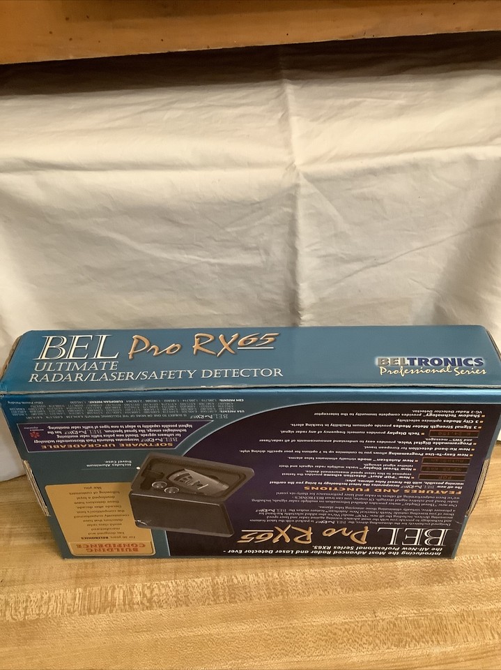 Beltronics Pro RX65 Radar / Laser/ Safety Detector 65789230659 | eBay