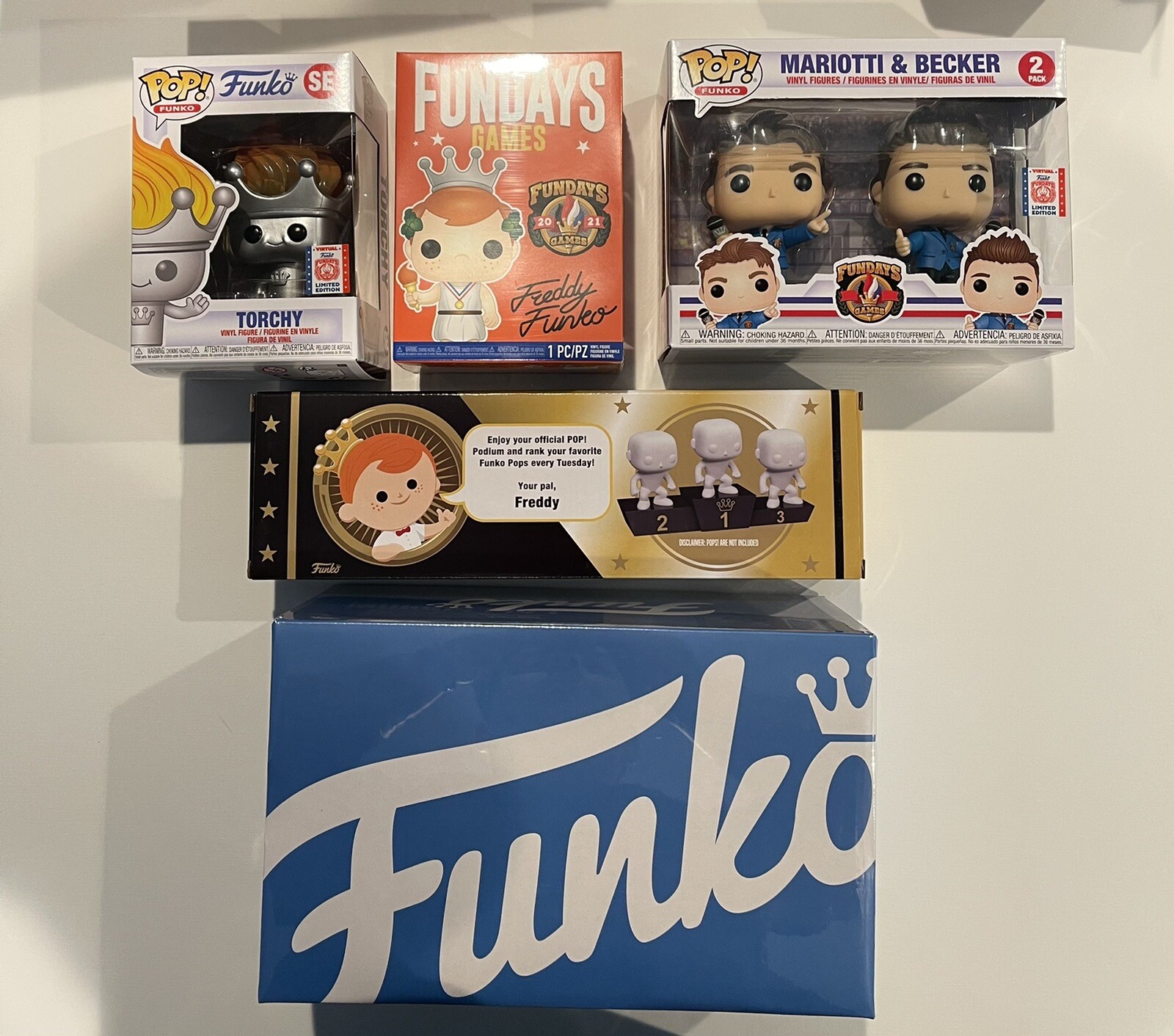 2021 Funko Fundays Box of Fun FUNKO RANGERS With Sealed Mystery Box | eBay