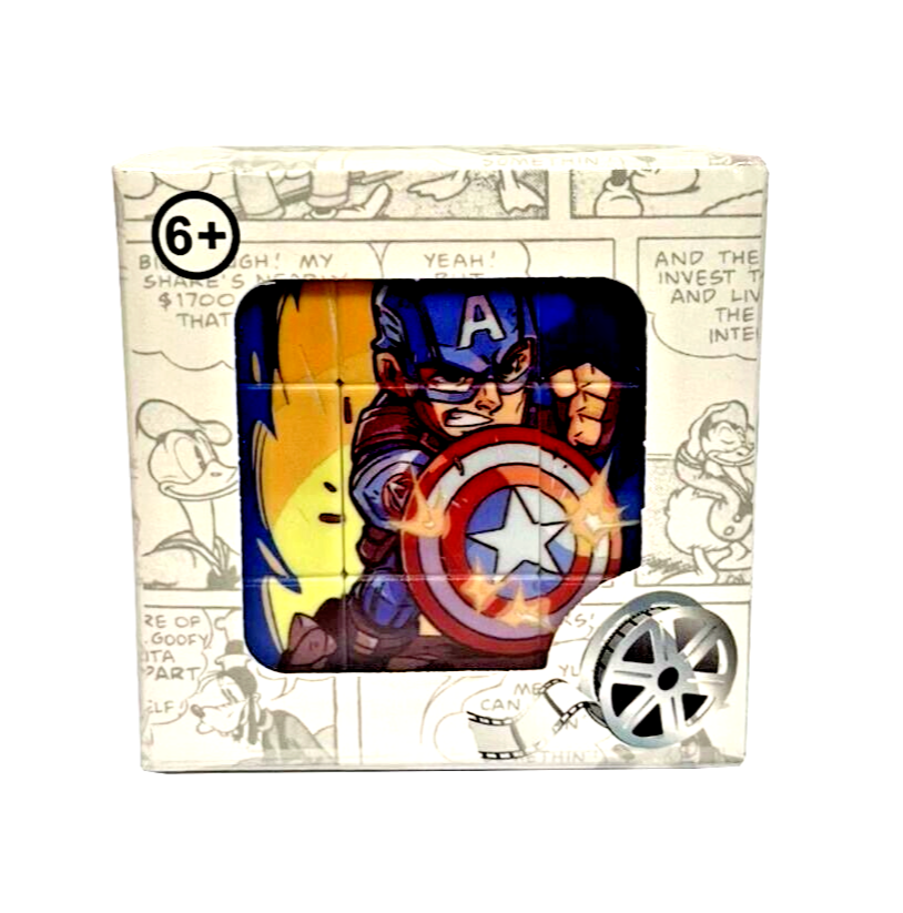 Avengers Ultron Animated Cartoon UV Printed Classic Rubik Fidget Toy ...