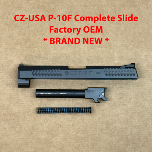CZ P10F Complete Slide OEM P10F w/ Steel Night Sights – Brand New | eBay