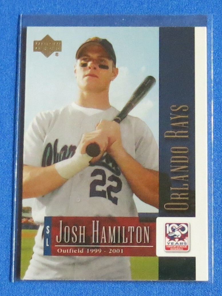 2001 Upper Deck Minors Centennial Josh Hamilton card #19 Orlando Rays ...