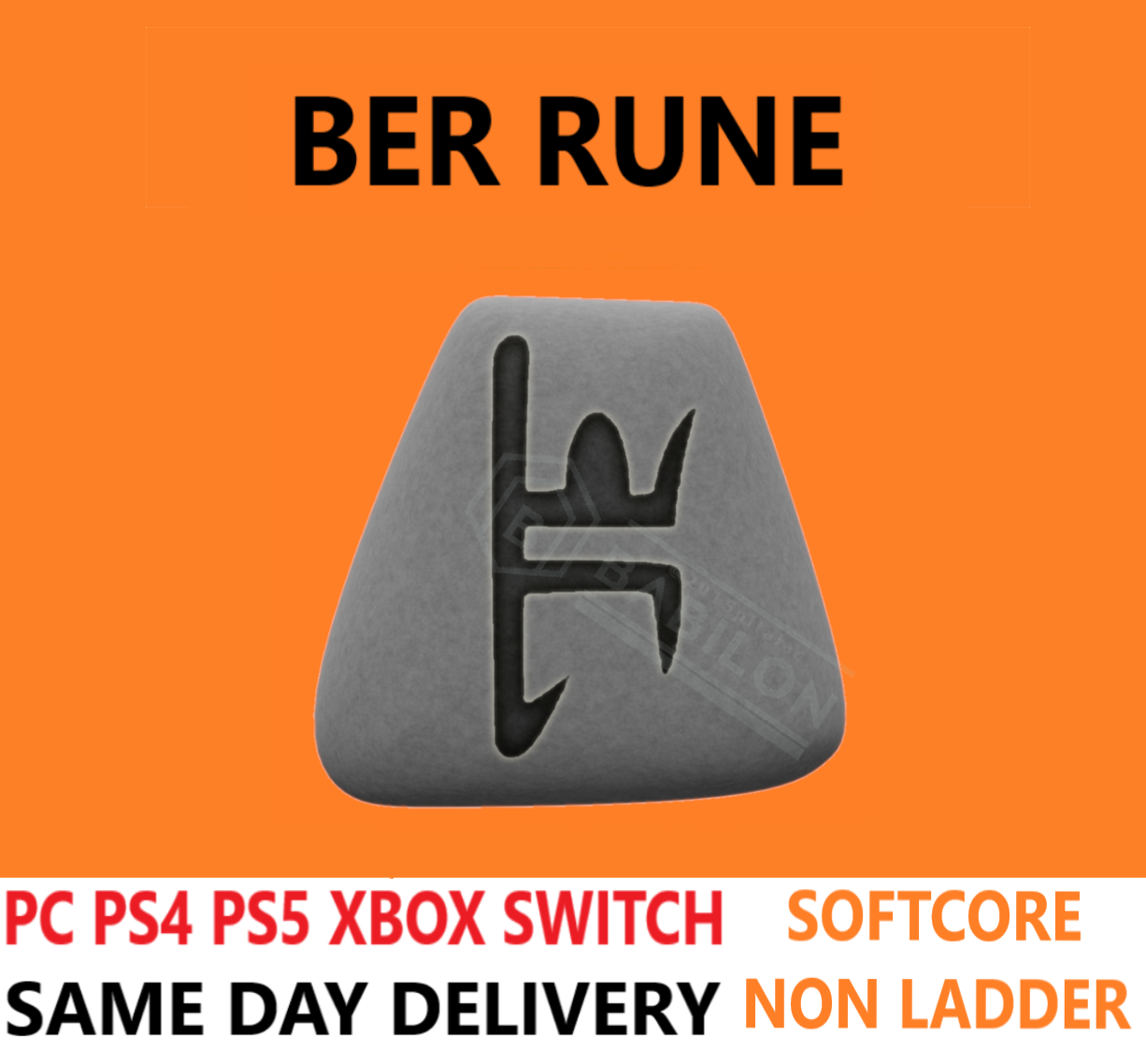 PC PS4 PS5 XBOX SWITCH BER RUNE DIABLO 2 RESURRECTED D2R ITEMS | eBay