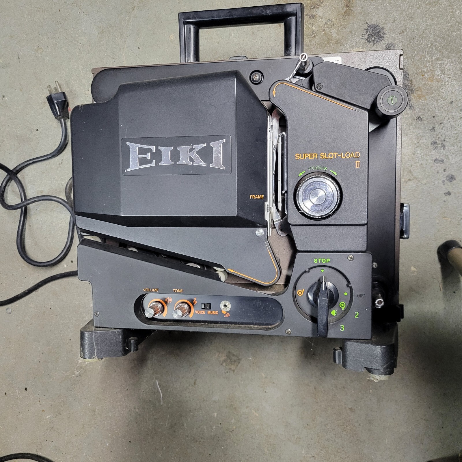 Vintage EIKI Super Slot Load II Model SL 16mm Movie Projectors PRICE IS ...
