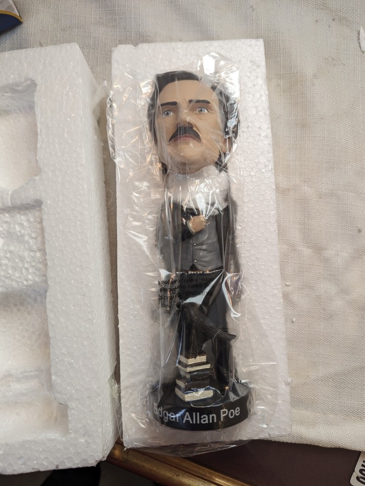 Royal Bobbles Edgar Allan Poe Bobblehead | eBay