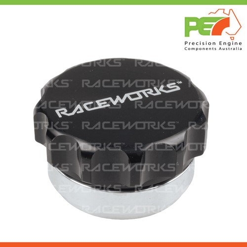 New * RACEWORKS * Weld On Aluminum Filler With Black Male Cap 1.5In ...