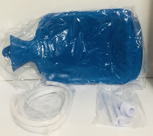 Coffee Enema Douche Bag Combination Kit For Colon Detox 5ft PVC Hose 2L ...