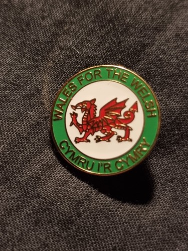 Welsh Dragon Welsh Nationalist Free Wales badge - 20mm diameter | eBay UK