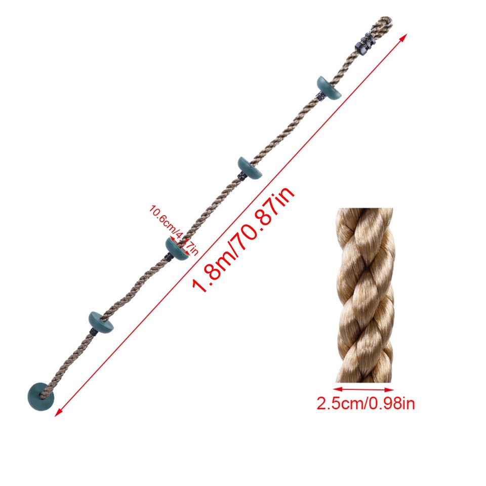 Playground Climbing Rope Disc Toy Climbing Disc Toy Climbing Rope Kids ...