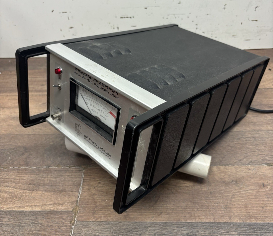 RF Power Labs 30-12LC Wideband RF Amplifier 0.01-25 MHz, 12W | eBay