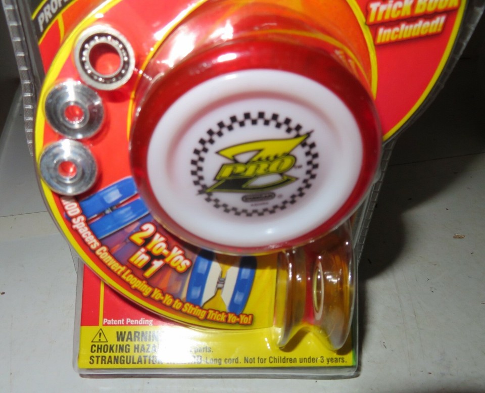New Duncan Pro Z Translucent Red & Yellow YoYo Yo Yo Mod Spacers w ...