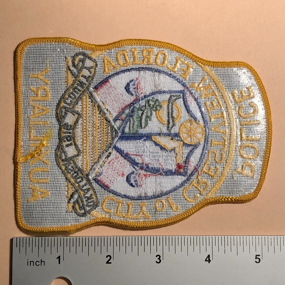 Crestview Florida Police Auxiliary Patch | eBay