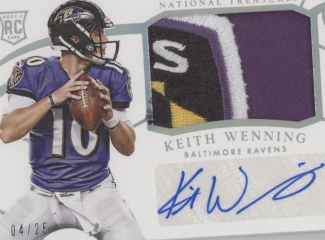 2014 Panini National Treasures - Rookie Materials Signatures Keith ...