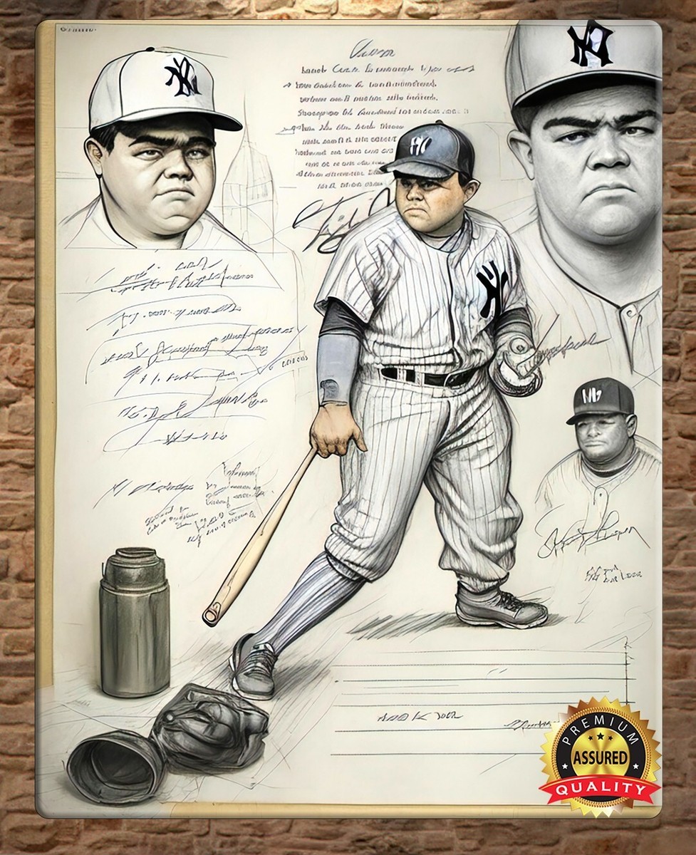 Babe Ruth Drawing