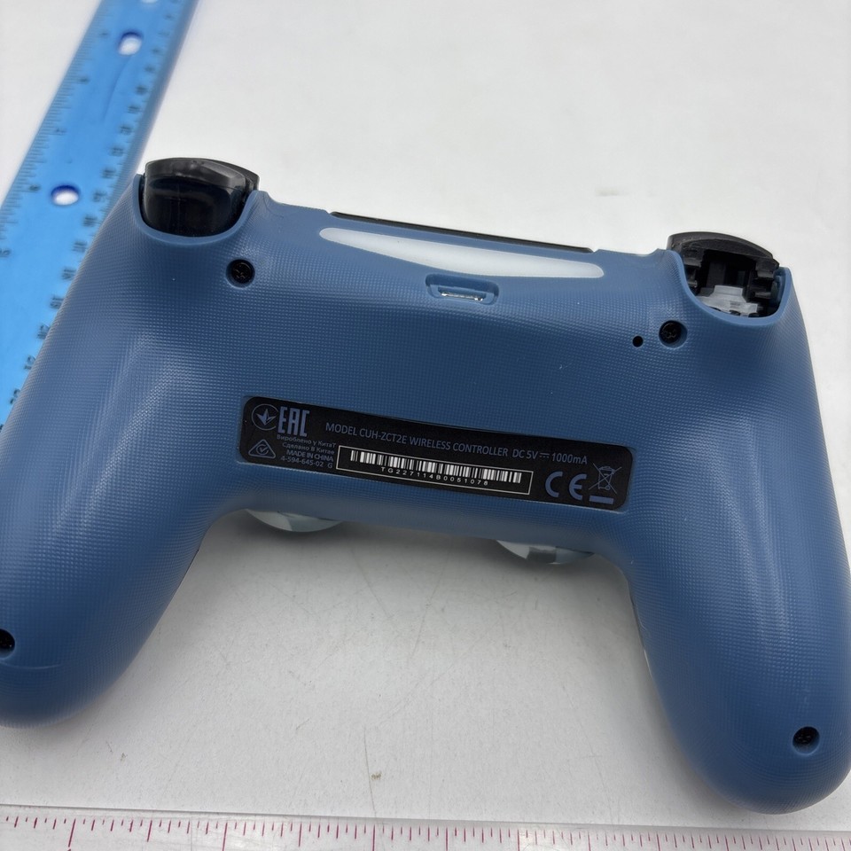 PS4 Controller Dual Shock 4 Blue Camo Parts Only Not Working Genuine ...