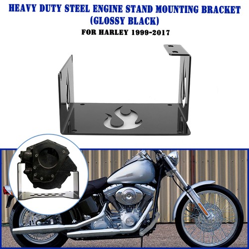 Motorcycle Engine Stand Mounting Bracket Kit For Harley 1999-2017 2013 ...