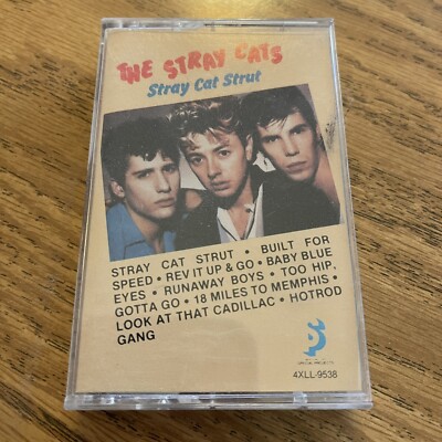 Stray Cat Strut by The Stray Cats (Cassette, 1987 Capitol Records ...