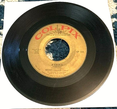 Mickey Callan: Marina/You Just Gotta Love Me, Too 45 rare Colpix VG ...
