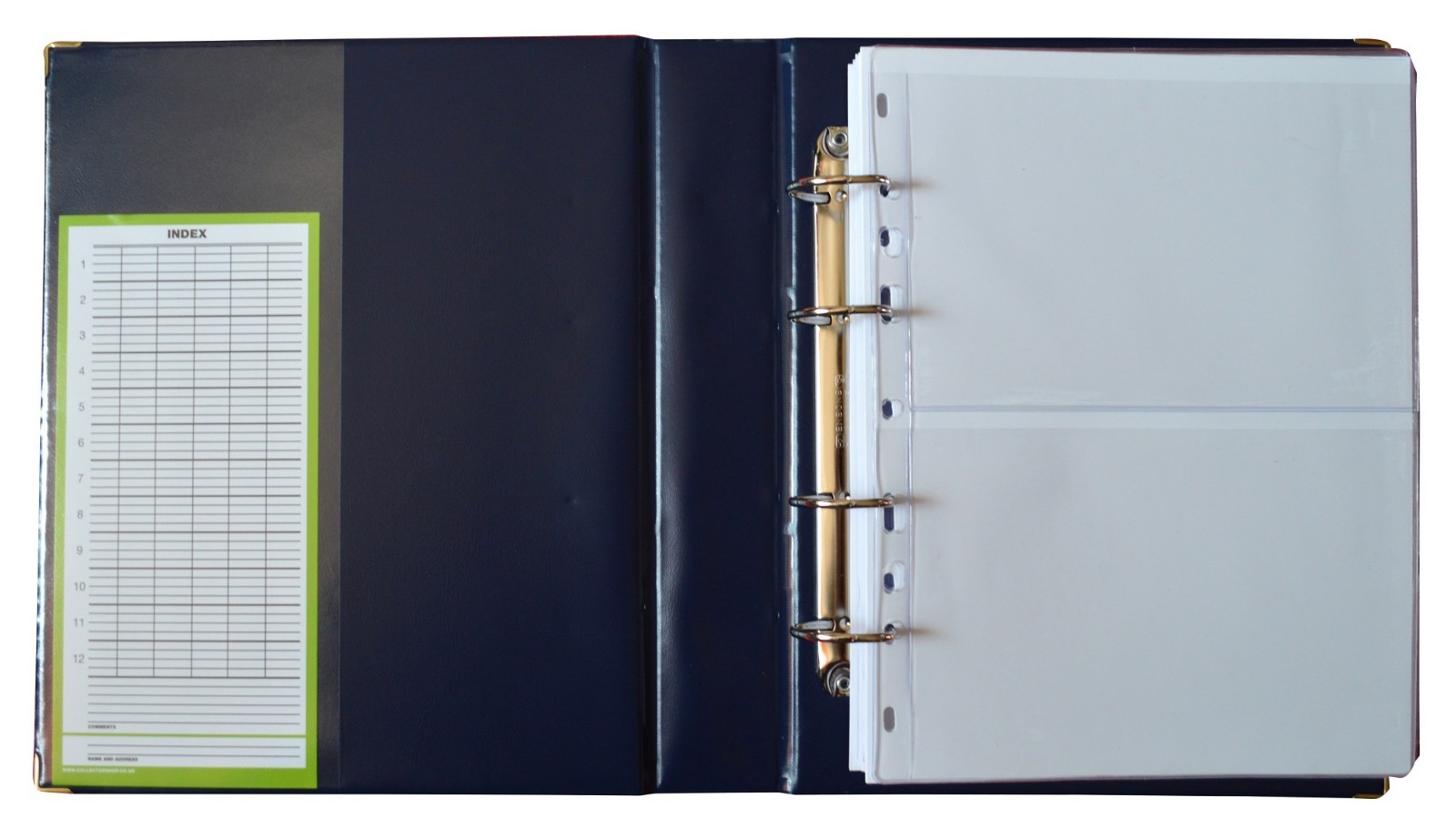 Album for Banknotes Notes Banknote Folder Book with pages and dividers ...