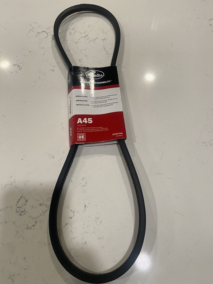 Gates A45 Hi-Power II V-Belt, Lot Of 5 | eBay