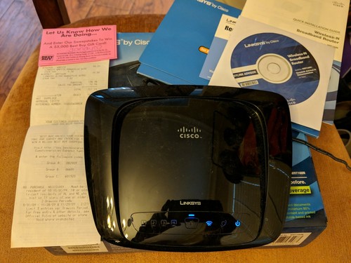 Cisco-Linksys WRT160N Wireless-N Broadband Router with original ...