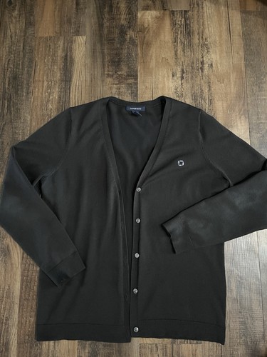 Chase Bank Uniform Black Cardigan Women’s Size Medium | eBay