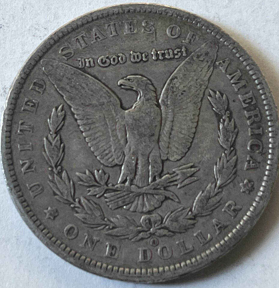 1890 O Morgan Silver Dollar Very Nice Circulated & Toned Coin See ...