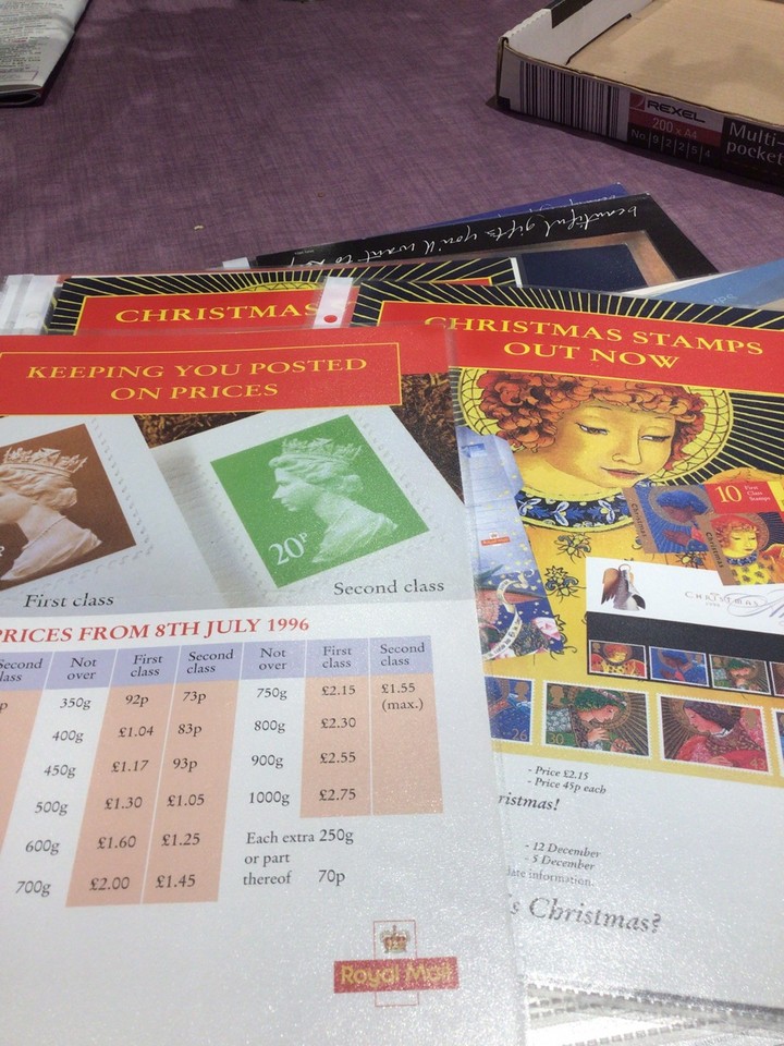 Vintage Post Office Royal Mail A4 Advertising Posters Job Lot x 72 ...