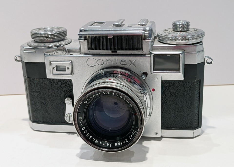Zeiss Ikon Contax IIIa Camera w/ Carl Zeiss Jenner Sonnar 50mm f2 | eBay