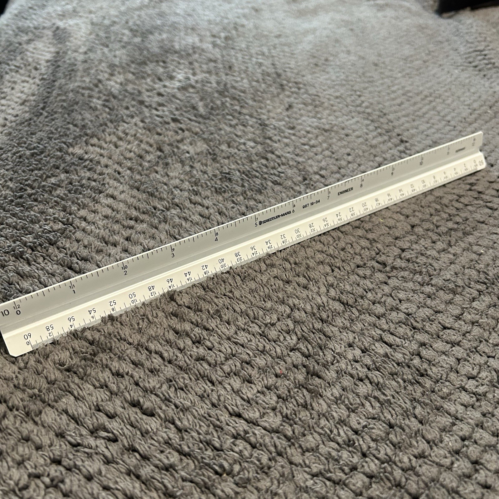 Staedtler Mars 987 19-31 Trianglular Scale Ruler Drafting Architect ...