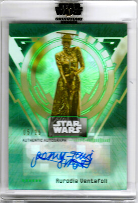 2022 Topps STAR WARS Signature Series 6/25 SEMA-TAWI SMART as AURODIA ...