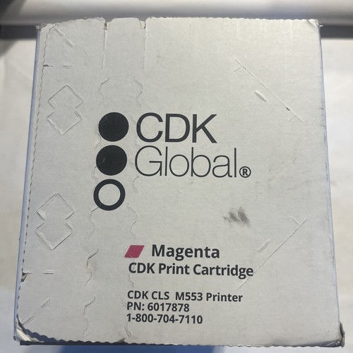 CDK Global Magenta Toner Cartridge M553 Printer 6017878 New | eBay