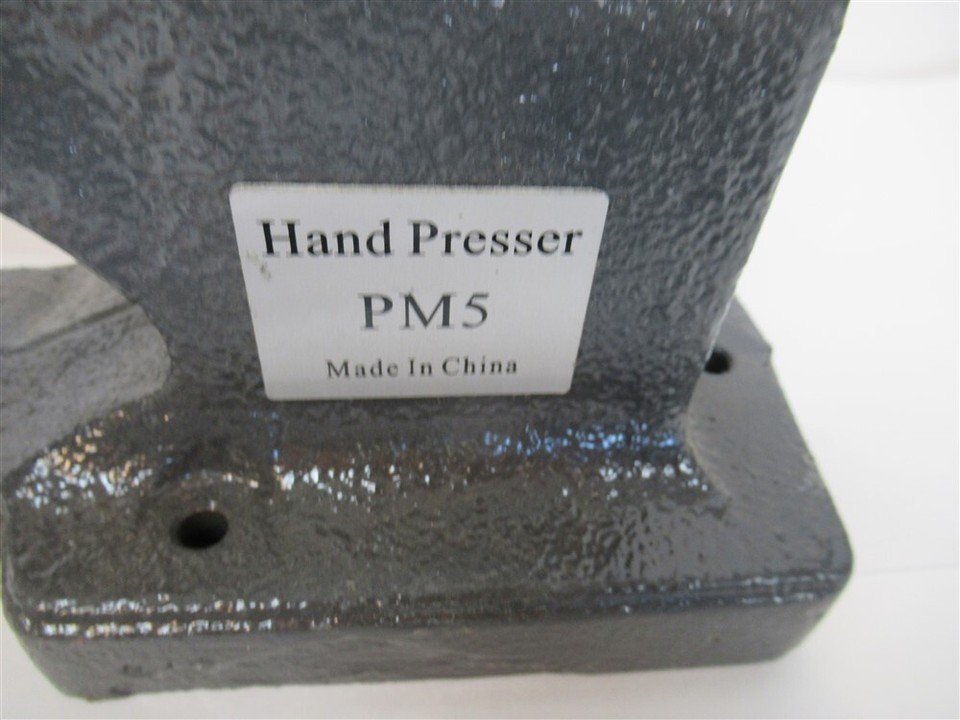 PM5 Bench Mount Hand Grommet Presser | eBay